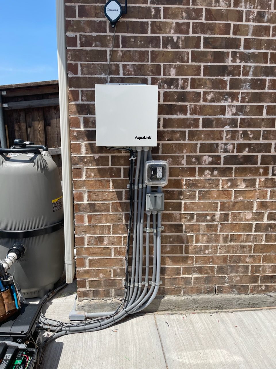 Clean And Neat Installation - Aqua Tech Electric